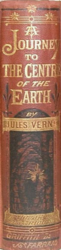 Jules Verne: Journey to the Centre of the Earth - 1st Editions - ANash